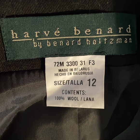 Harve Benard | Jackets & Coats | Harve Bernard Size Tall 2 Black Suit ...